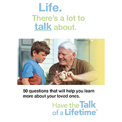 Have the Talk of a Lifetime cards – Remembering A Life